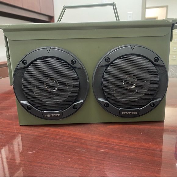 Portable Audio & Video | Custom Built Ammo Can Radio Boom Box Bluetooth ...